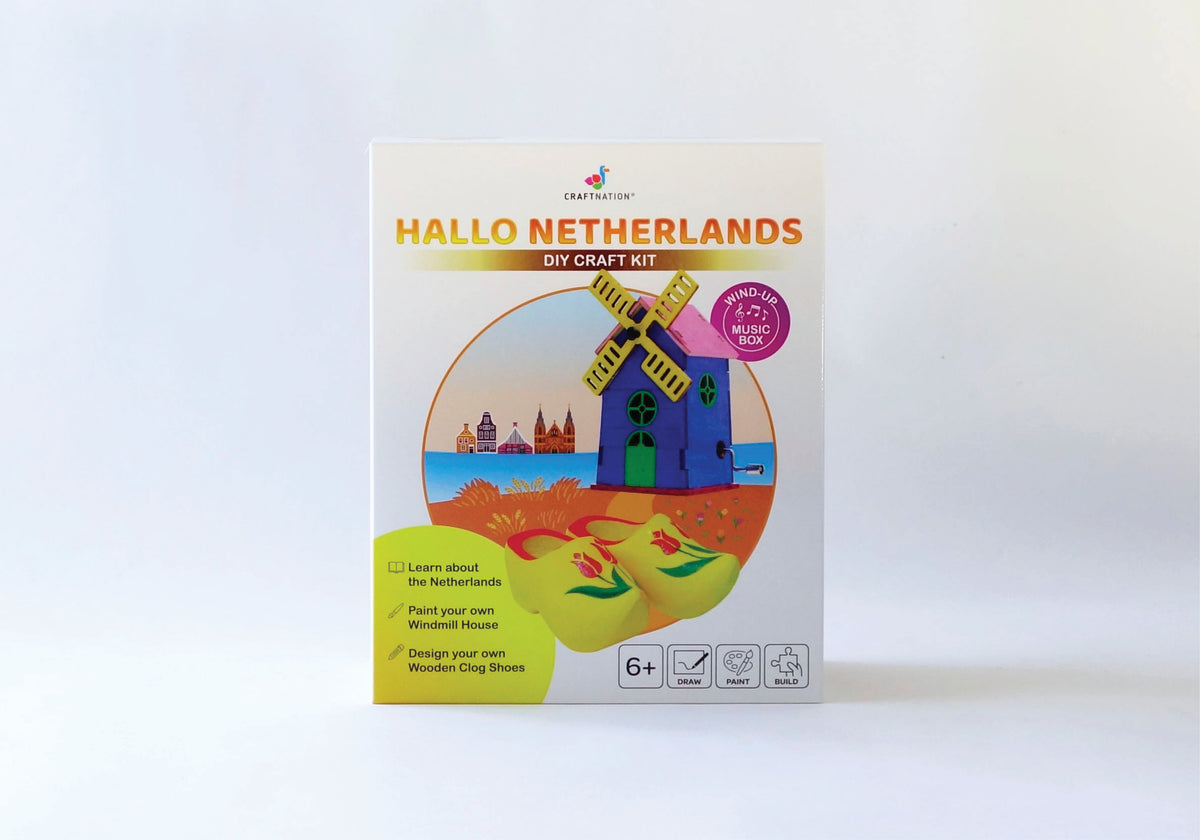 Hallo Netherlands Craft Kit | Kids Craft Kits | Craft Nation